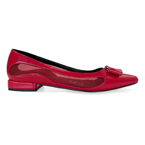 Flats Destalonados De CharoI, Color Rojo, Modelo Isabella 4118-000 ...